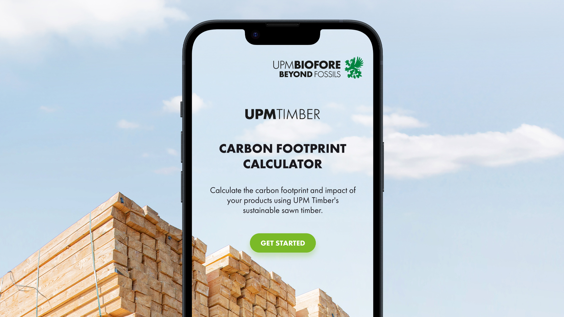 UPM Timber's carbon footprint calculator demonstrates the climate ...
